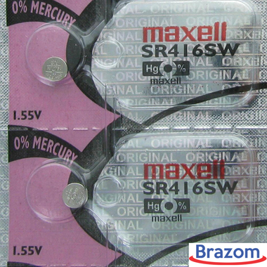 Baterias Bateria para Relógios BATERIA MAXELL 337 / SR416SW (5 PCS ...